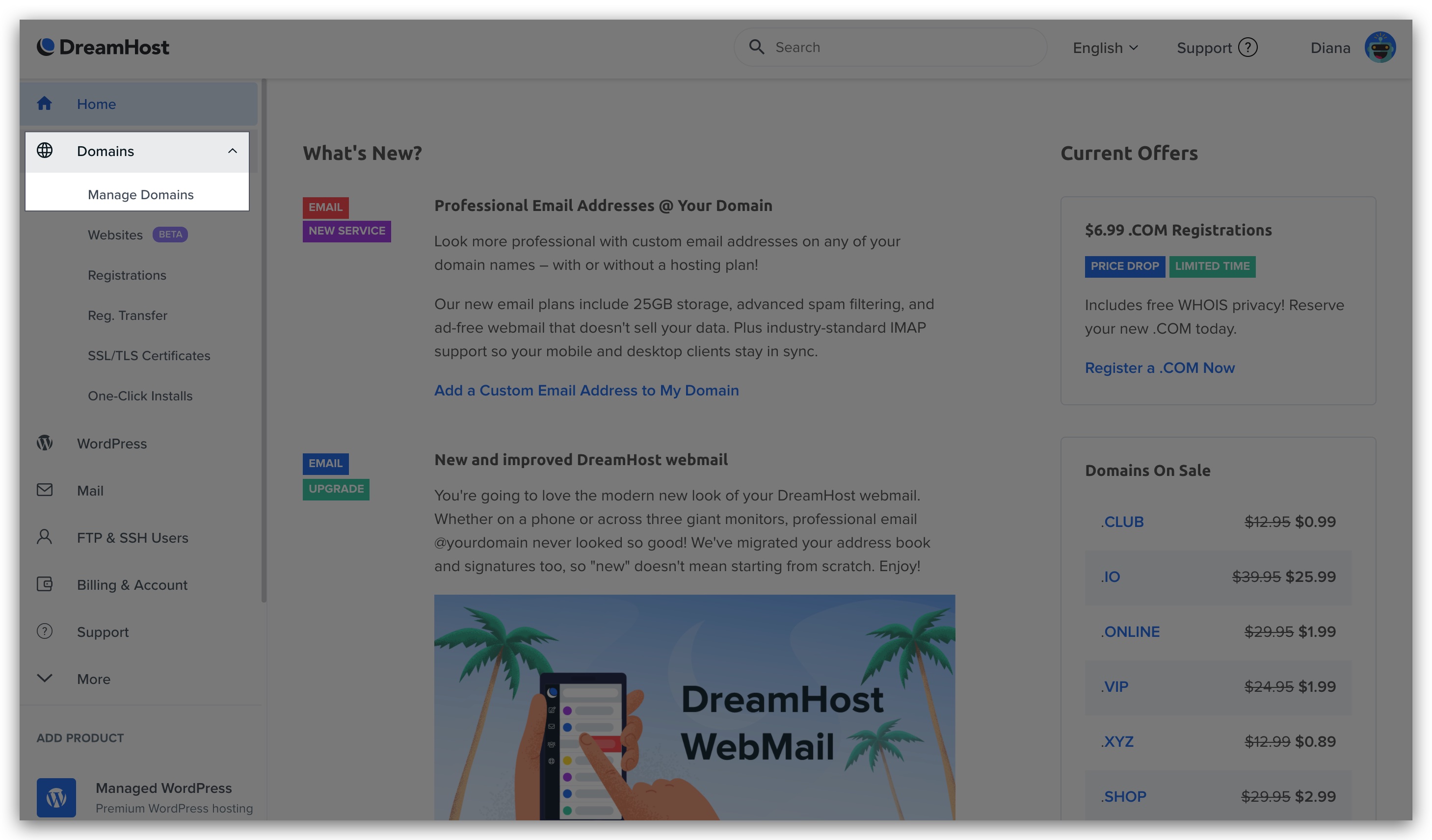 DNS records for popular domain registrars – Readymag Help