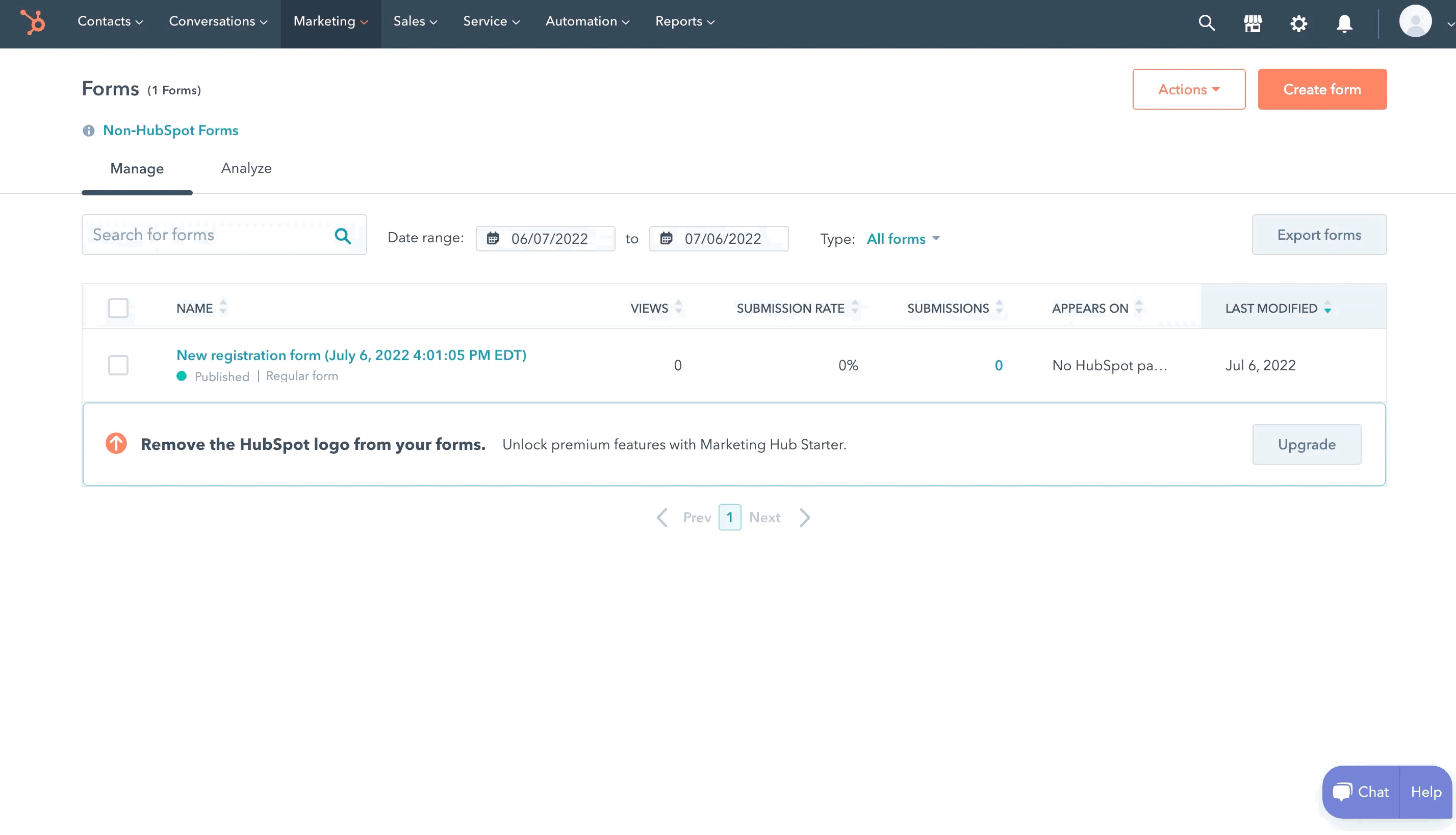Hubspot Readymag Help